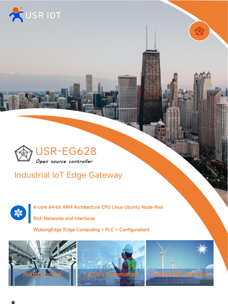 USR-EG628 DataSheet V1.0.1 | PDF | Programmable Logic Controller | Computer Network