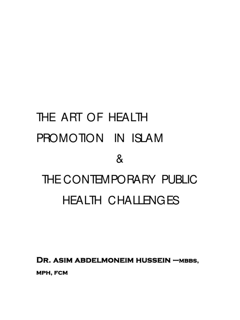Health 2 | PDF | Public Health | Hadith