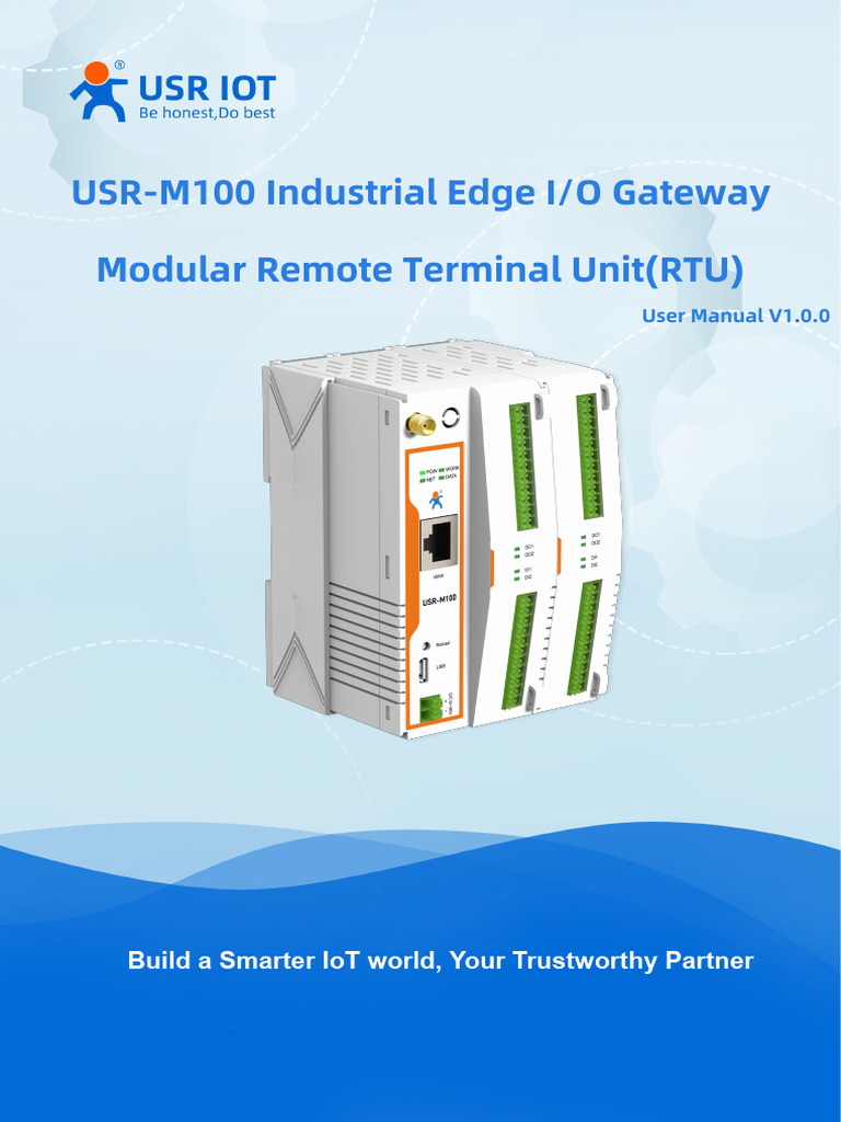 Usr-M100 User Manual v1.0.1 - en | PDF | Computer Network ...