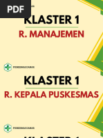 Indikator Kinerja Puskesmas 2025 - Klaster | PDF
