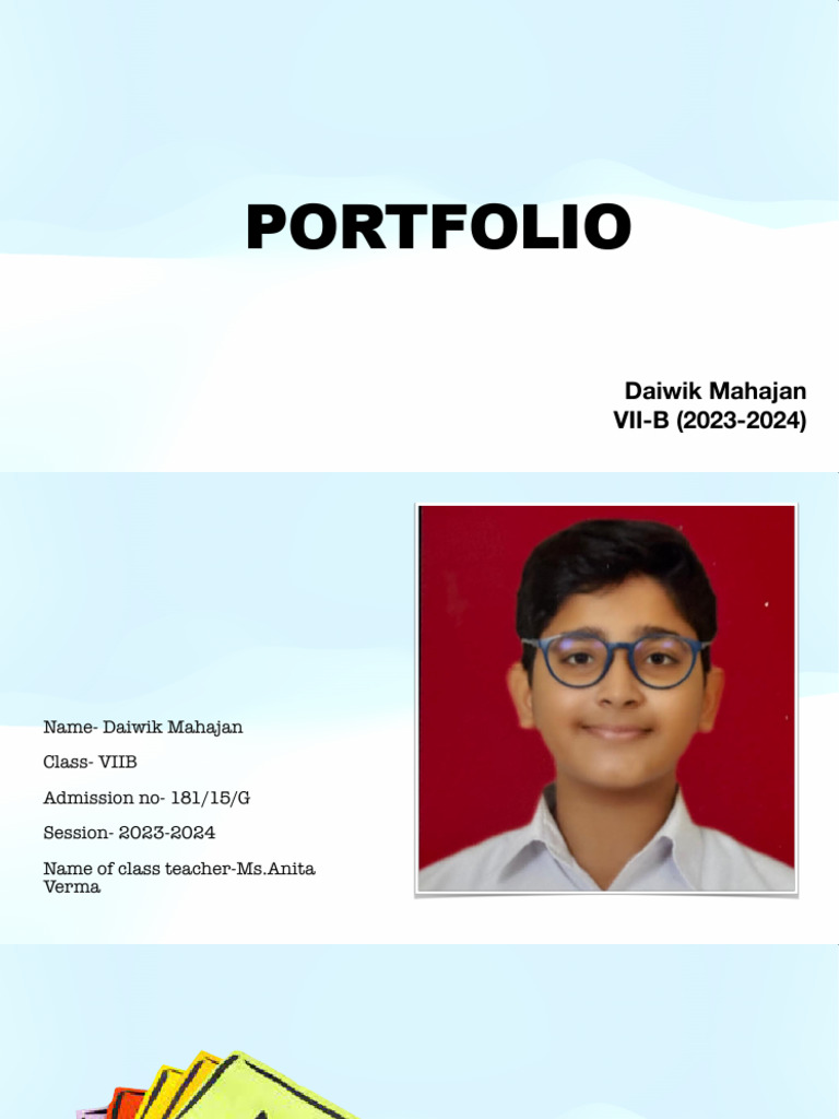 Daiwik Mahajan Portfolio | PDF