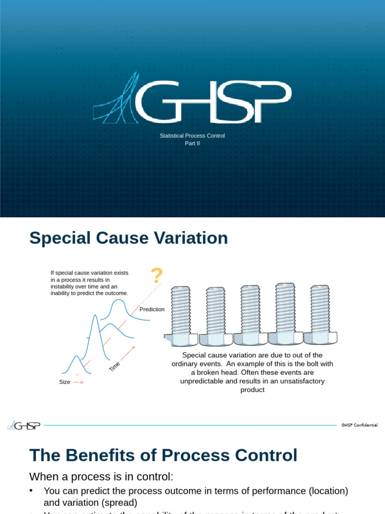 Statistical Process Control (SPC) Pt. 2 | PDF | Sampling (Statistics ...