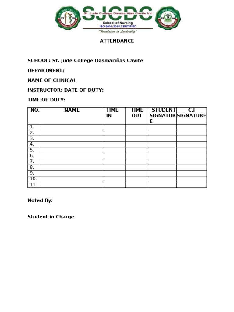2ND Sem Attendance | PDF