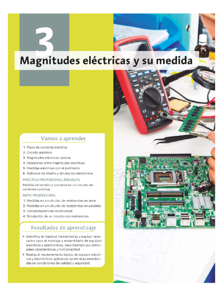 Magnitudes Electricas y Su Medida | PDF