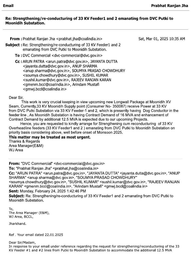 DVC Correspondence | PDF