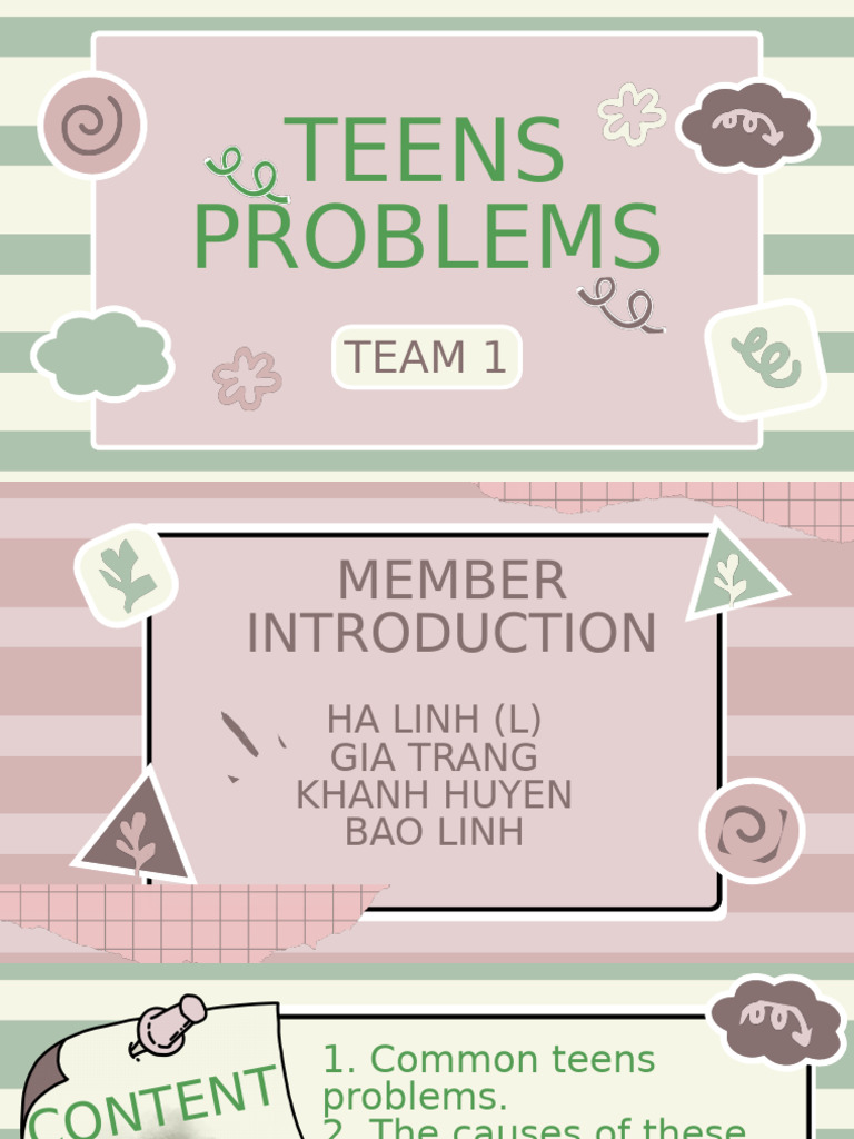 Common Teen Problems and Solutions | PDF | Adolescence | Bullying