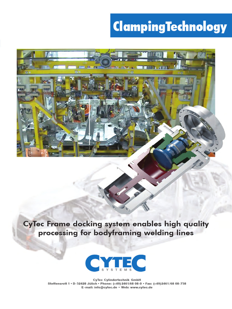 cytec_robot_interface_clamping_system | PDF | Manufactured Goods | Mechanical Engineering
