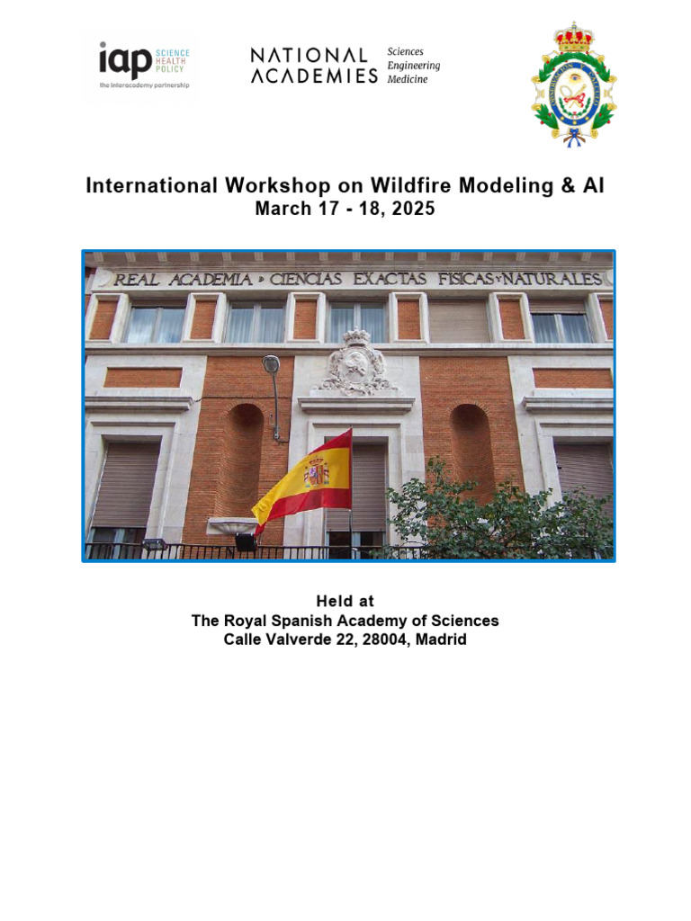 IAP Workshop-Agenda Wildfires and Built Environemnts Draft March 10 2025 | PDF | Wildfire