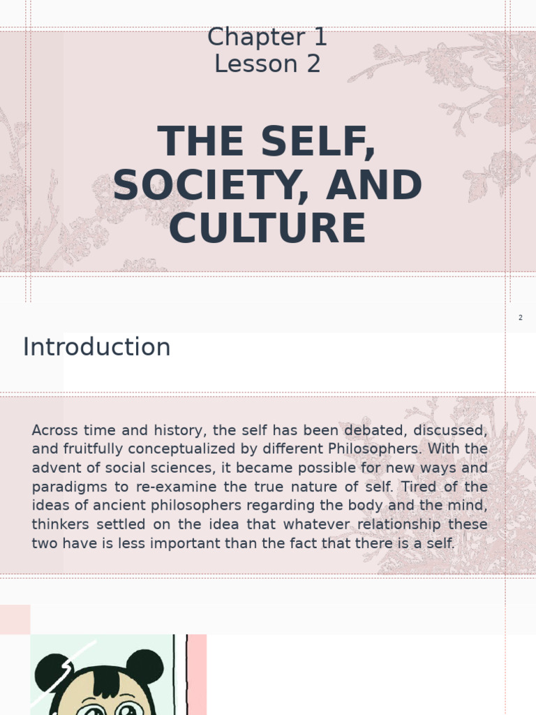 Chapter 1- Lesson 2 - UTS | PDF | Self | Identity (Social Science)