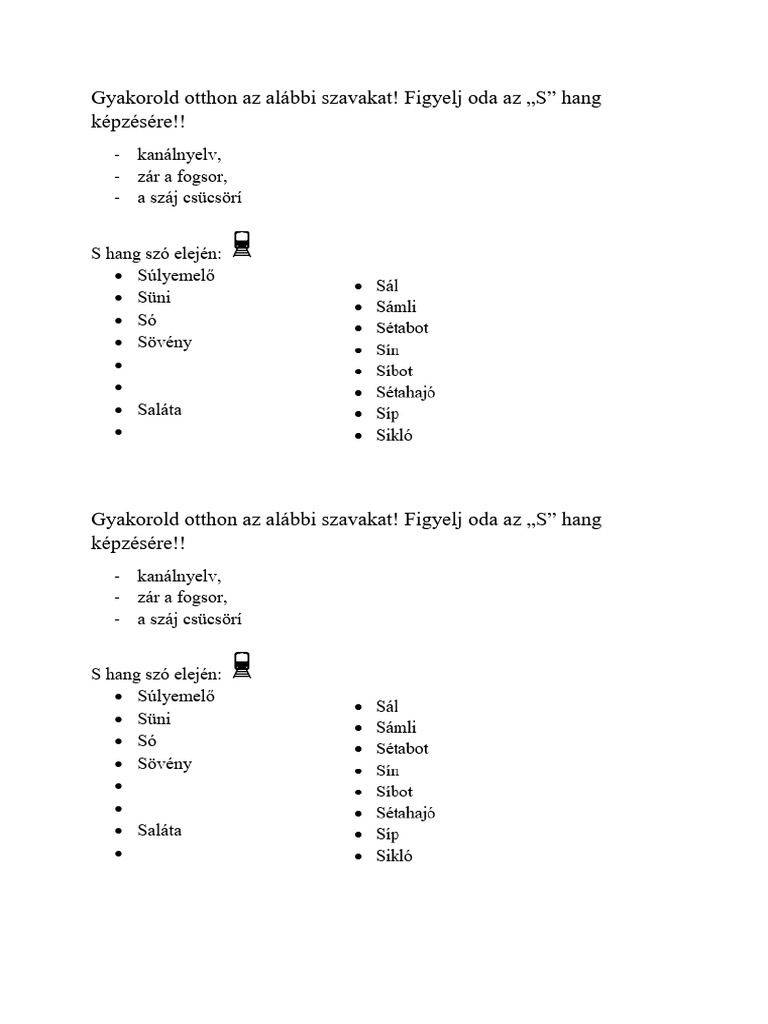 S Szó Elején | PDF