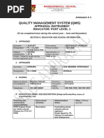 QMS WorkPlan For PL3 | PDF
