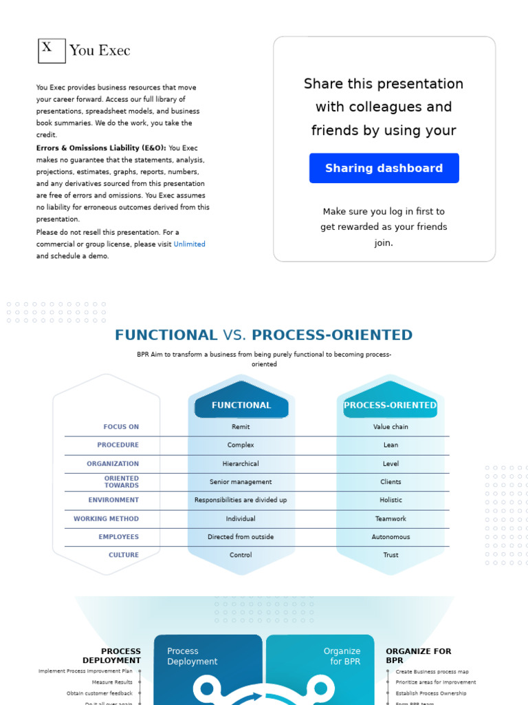 Business Process Redesign Overview | PDF | Business Process | Business ...