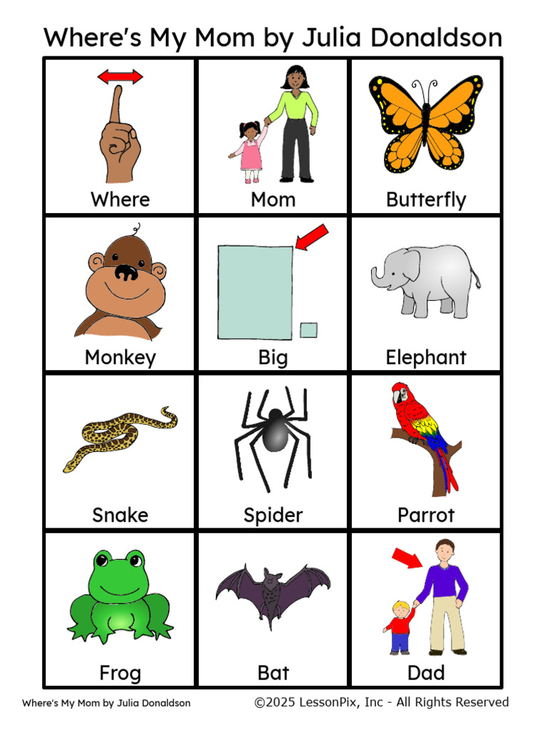 Where's+My+Mom+by+Julia+Donaldson Material 34376315 | PDF