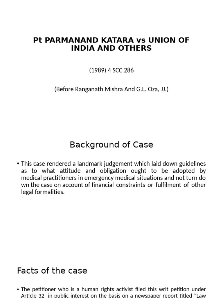 Pil Case Presentation | PDF | Common Law | Public Law