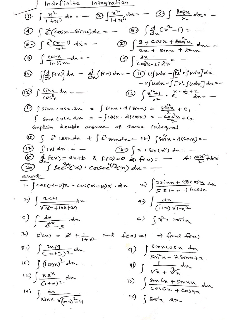 Integral Calculus | PDF