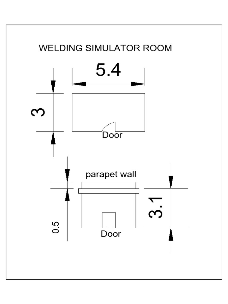 Welding Simulator Room Layout | PDF