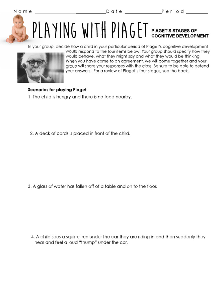 3B Playing With Piaget | PDF