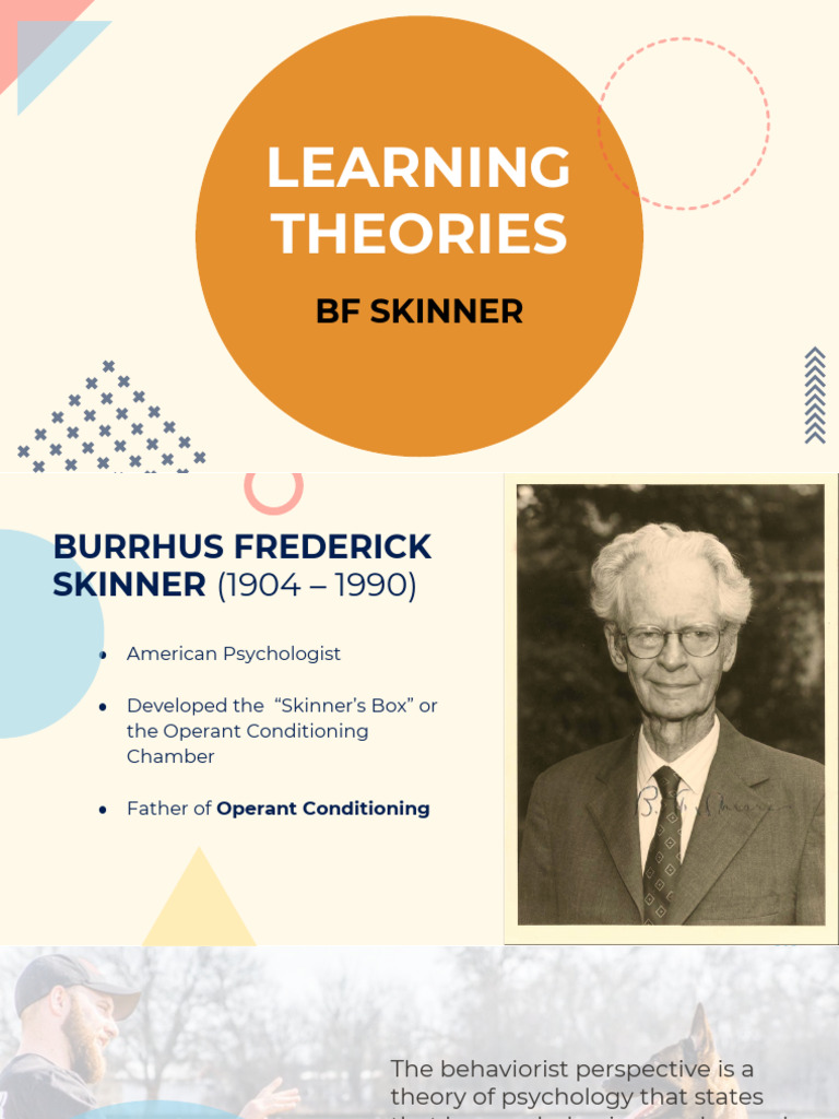 PSY 1A - MODULE 4.5 - LEARNING - THEORIES - Skinner | PDF | Reinforcement | Behaviorism