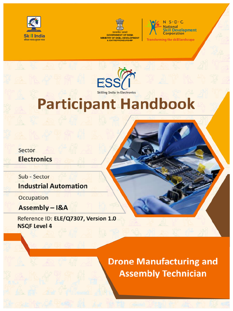 Drone-Manufacturing-And-Assembly-Technician Handbook | PDF