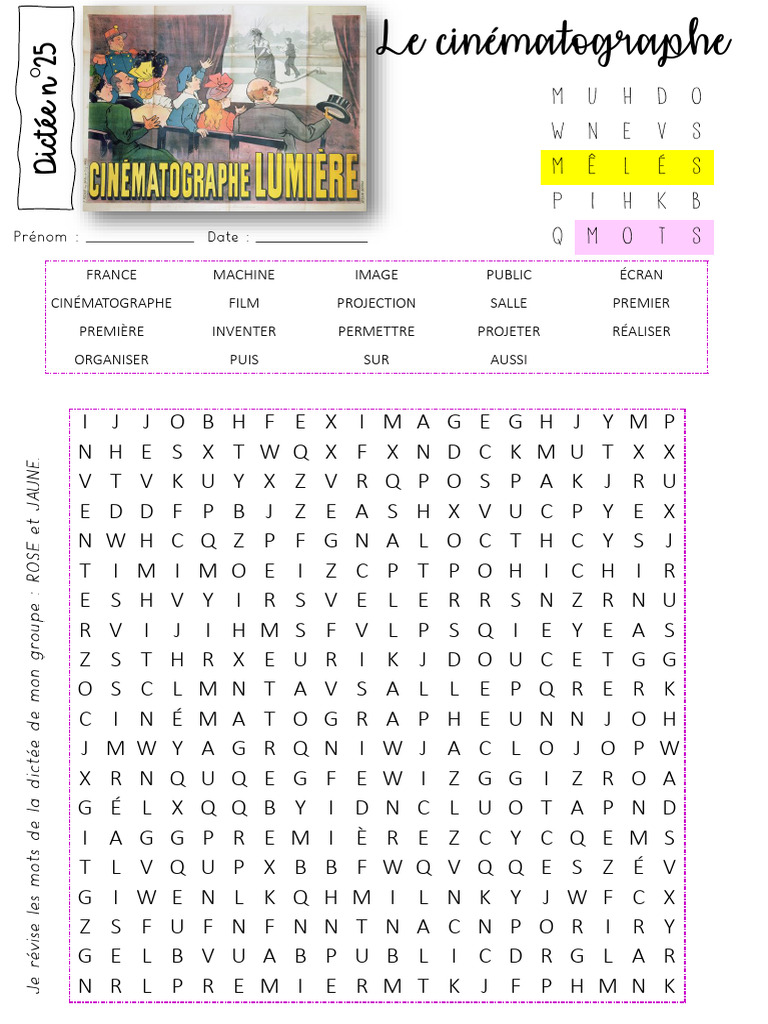 25 T2 Mots Meles Cinematographe | PDF