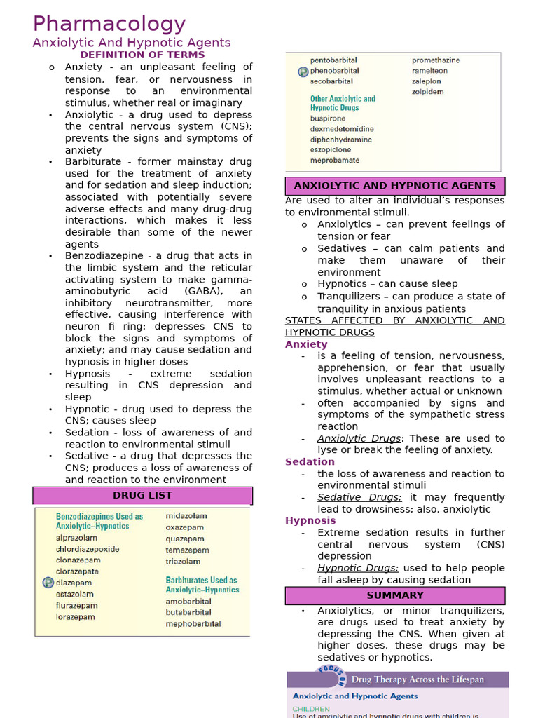 Drugs Acting On The Peripheral And Central Nervous System p2 | PDF ...