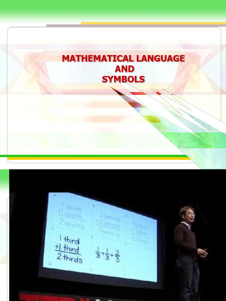 Chapter 2 Mathematical Language | PDF | Multiplication | Set (Mathematics)
