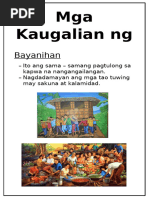 Mga Pagdiriwang, Tradisyon at Kaugalian Sa Aking Komunidad | PDF