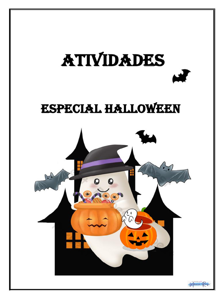 Atividades de Halloween para Crianças | PDF