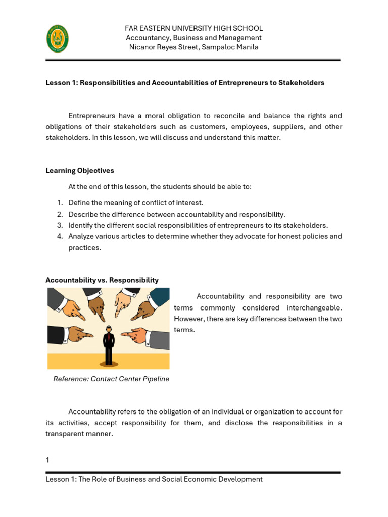 Module 3 - Lesson 1 | PDF | Employment | Entrepreneurship