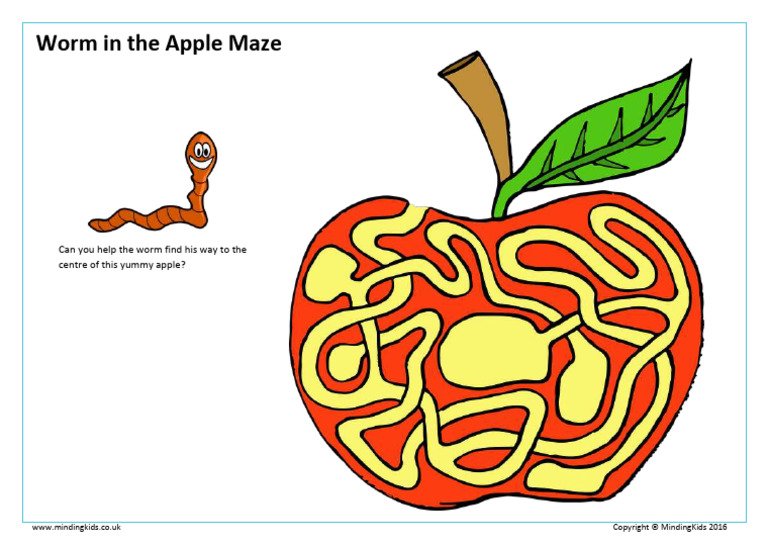 Worm in The Apple Maze | PDF