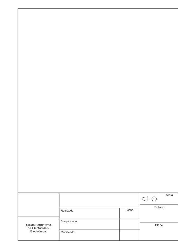 Planos de Ciclos Formativos en Electricidad | PDF