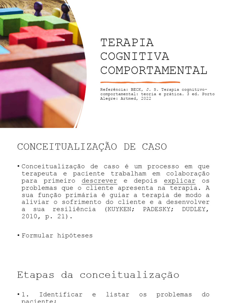 Terapia Cognitiva Comportamental | PDF | Pensamento | Comportamento