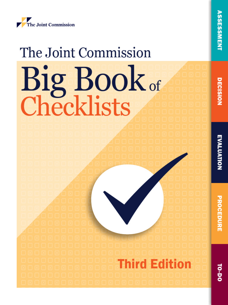 Joint Commission Checklist Guide | PDF | Joint Commission | Surgery