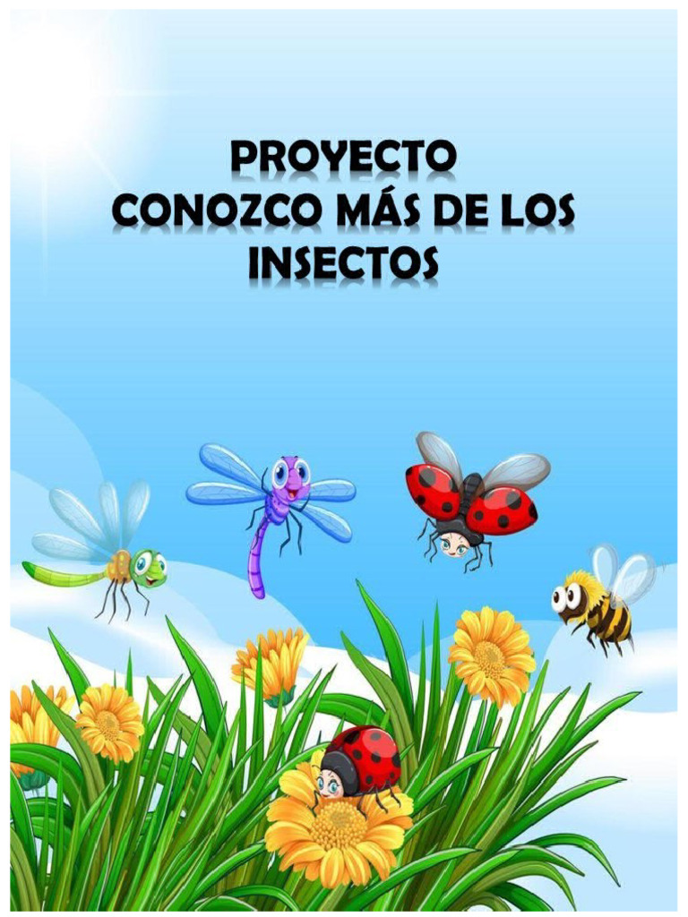 Proyecto Educativo sobre Insectos | PDF | Insectos