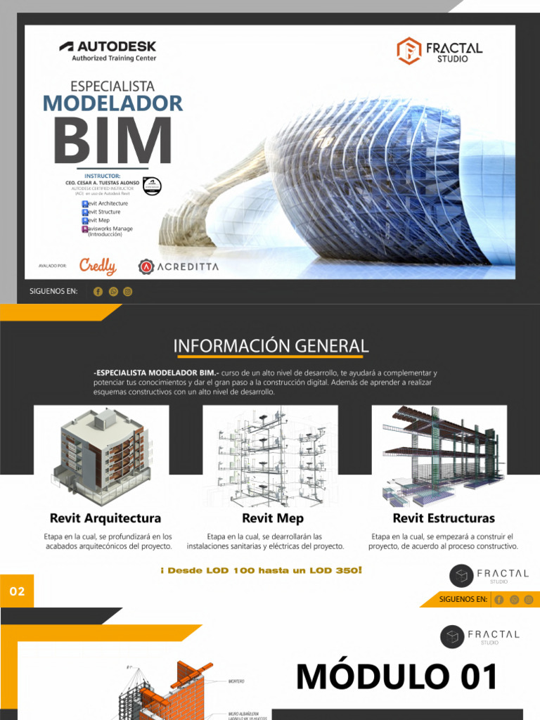 BROCHURE_ESPECIALISTA MODELADOR BIM 2023 | PDF