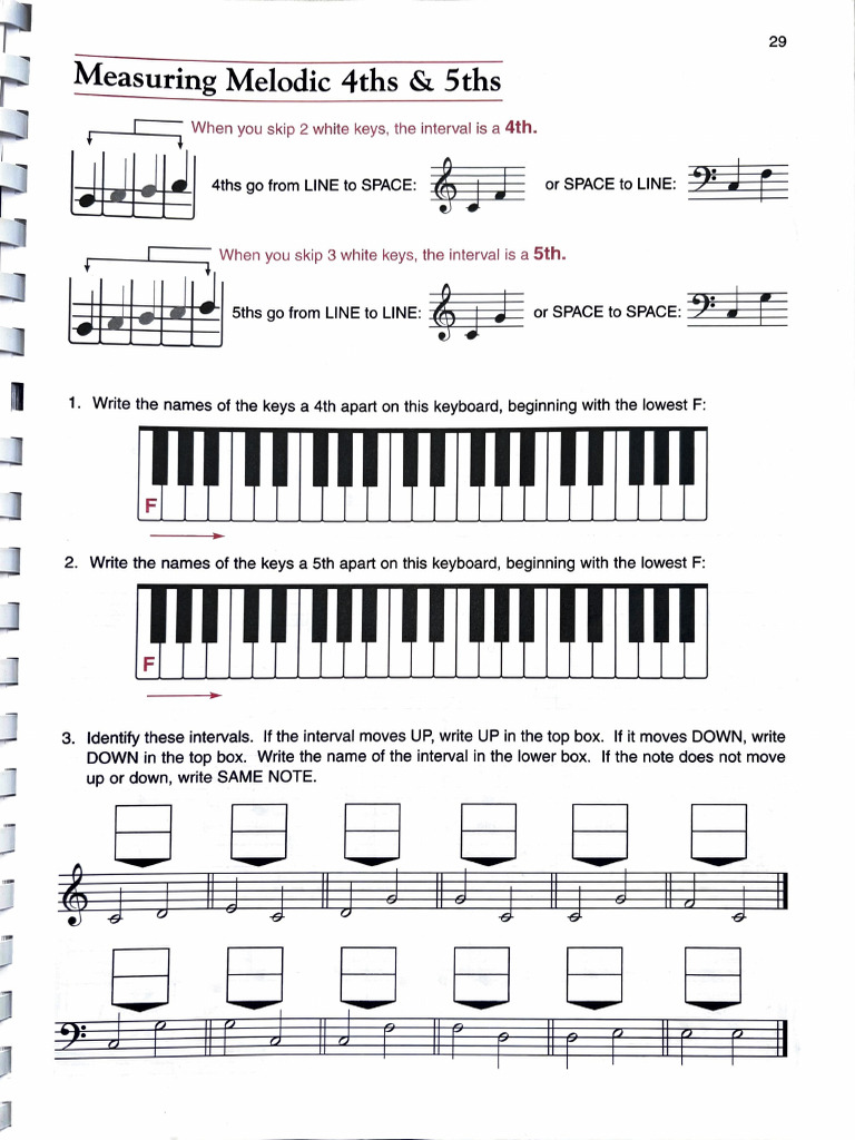 Understanding Melodic Intervals: 4ths & 5ths | PDF