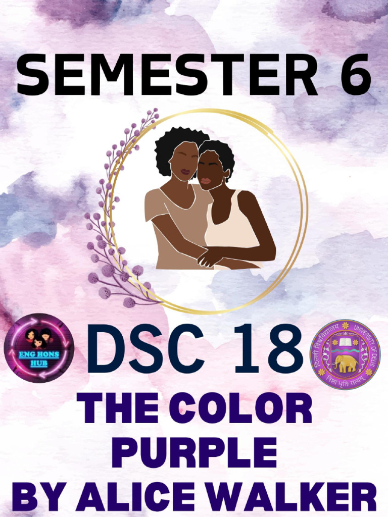 The Color Purple by Alice Walker | PDF