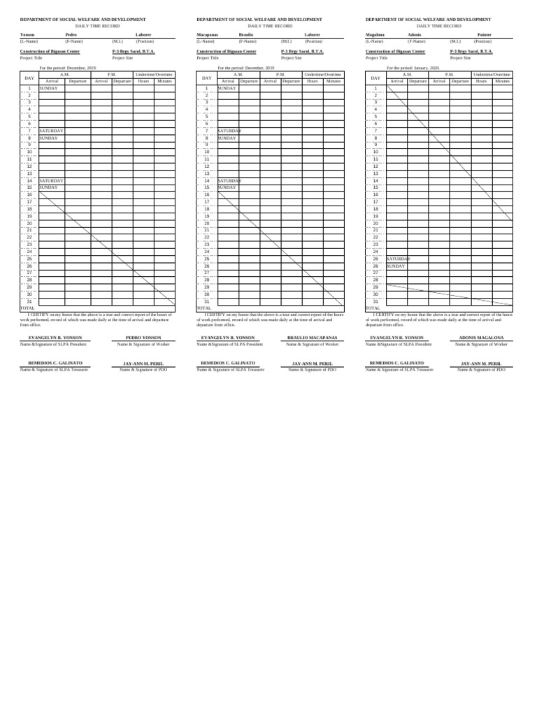 Copy of Dtr-construction | PDF