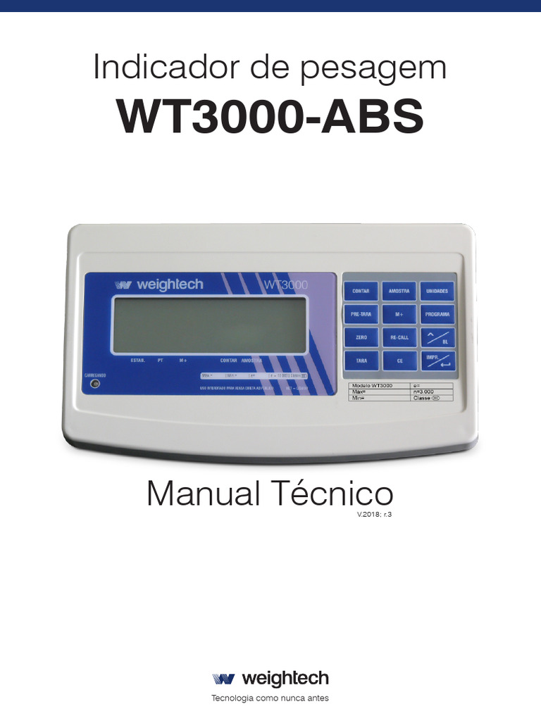 Wt3000-Abs Manual em Português | PDF | Relé | Conector elétrico