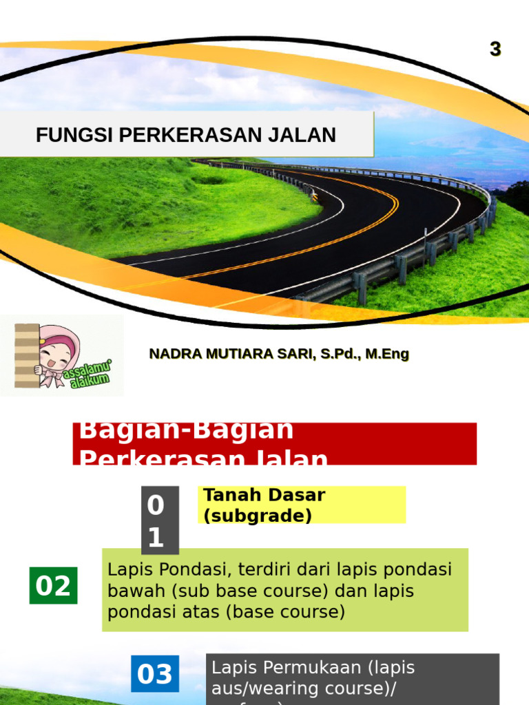 Pertemuan 4-5 Fungsi Perkerasan Jalan | PDF