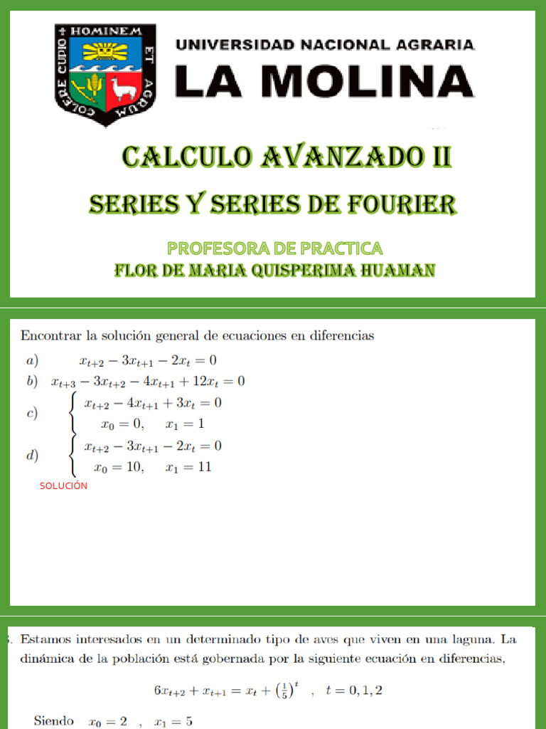 Series y FURIER.avan.2 [Autoguardado].Pptx | PDF | Análisis real ...