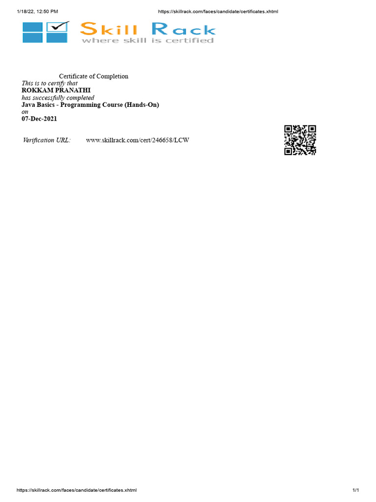 Skillrack Java | PDF