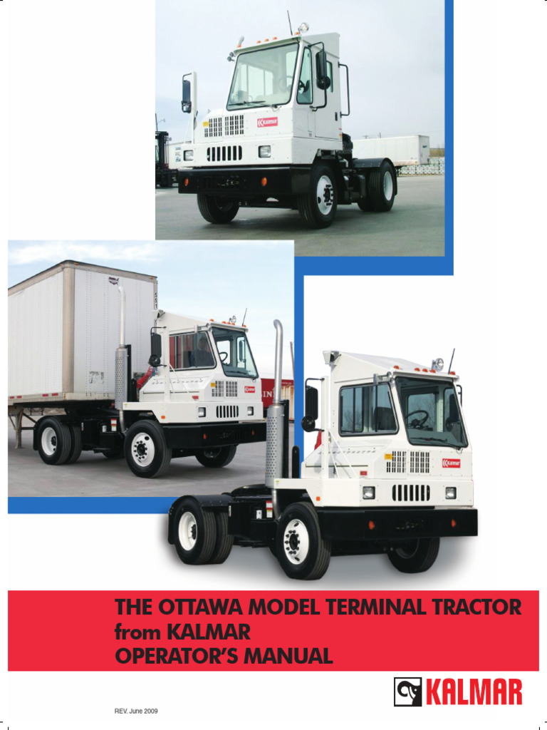 Ottawa T2 Terminal Tractor Manual | PDF | Truck | Steering