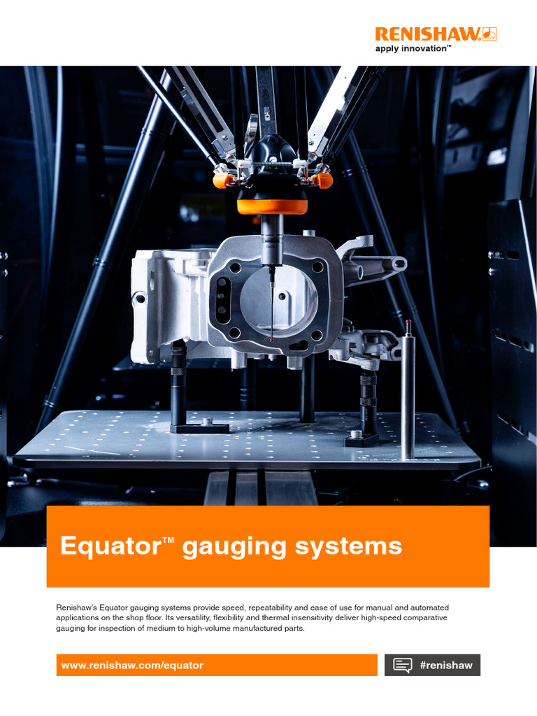 H-5504-8200 Equator Gauging System | PDF | Automation | Calibration