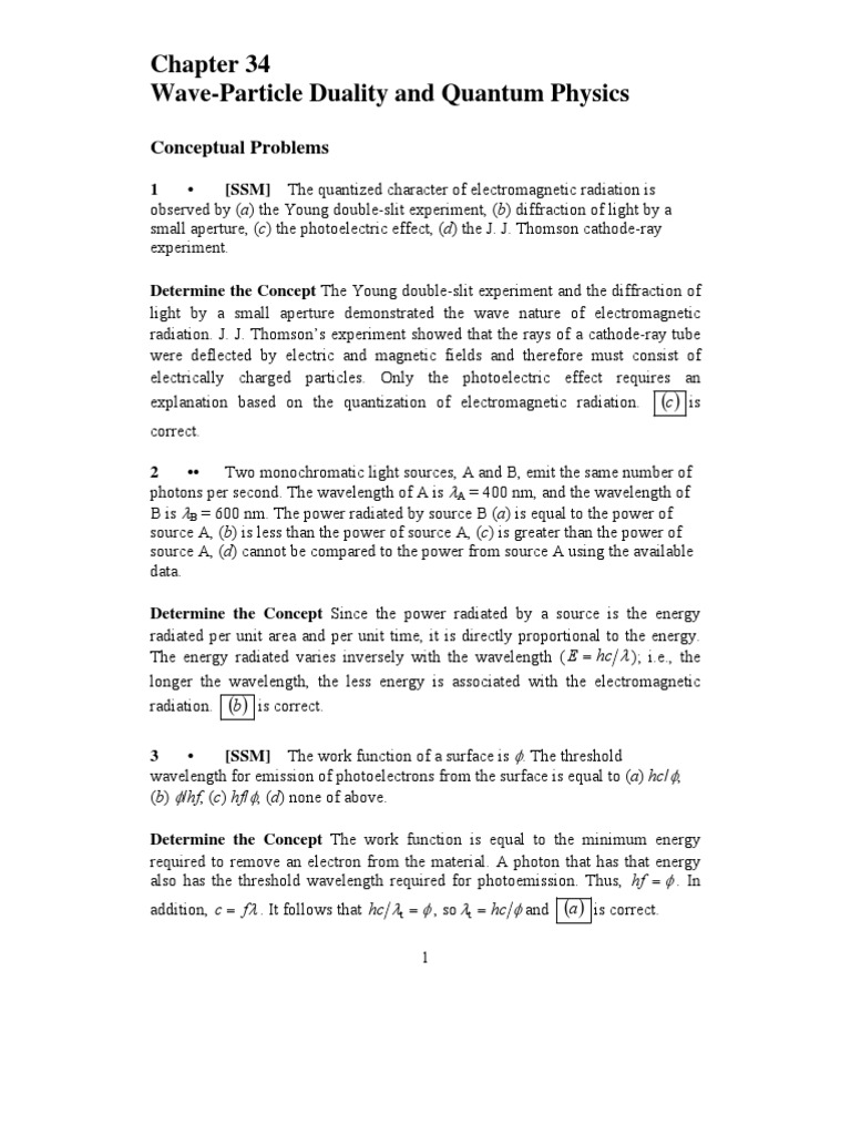 Quantum Physics for Students | PDF | Photoelectric Effect | Electronvolt