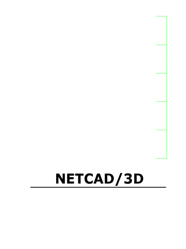 Netcad Eği̇ti̇m | PDF