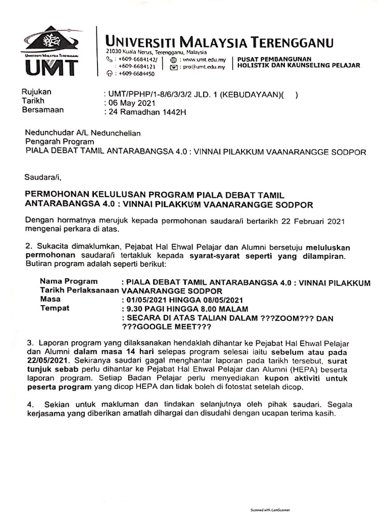 Surat Kelulusan | PDF