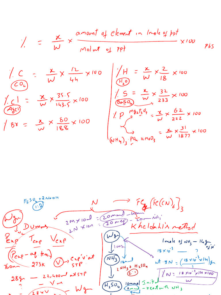 Org Chem Revision | PDF