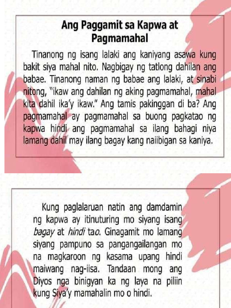 Q4 Esp8 Week 1 2 Day 3 4 PPT and Activity | PDF