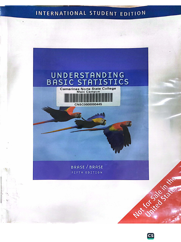 Understanding Basic Statistics 5thed | PDF